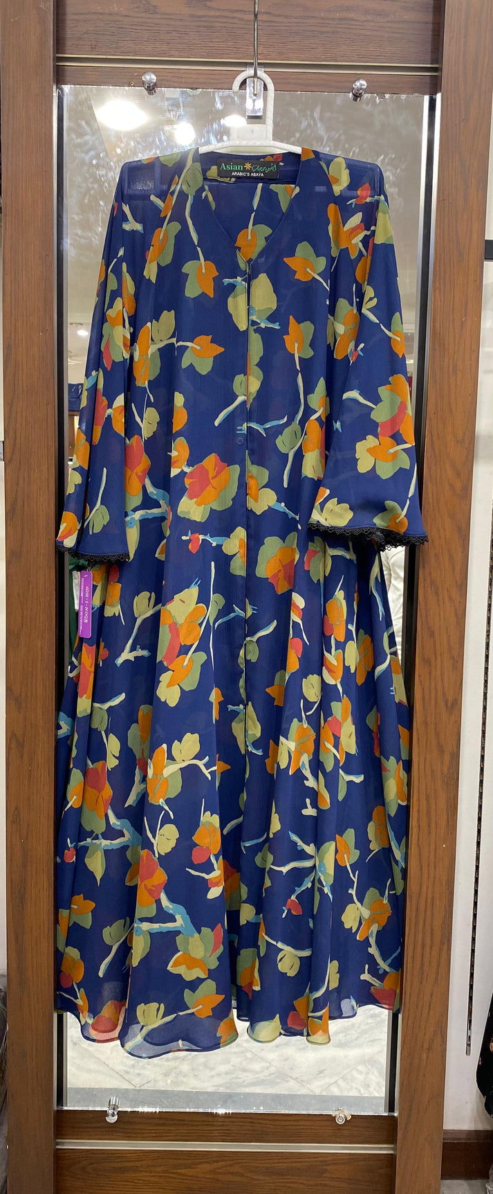 Printed Western Abaya – KOH-I-NOOR STORE